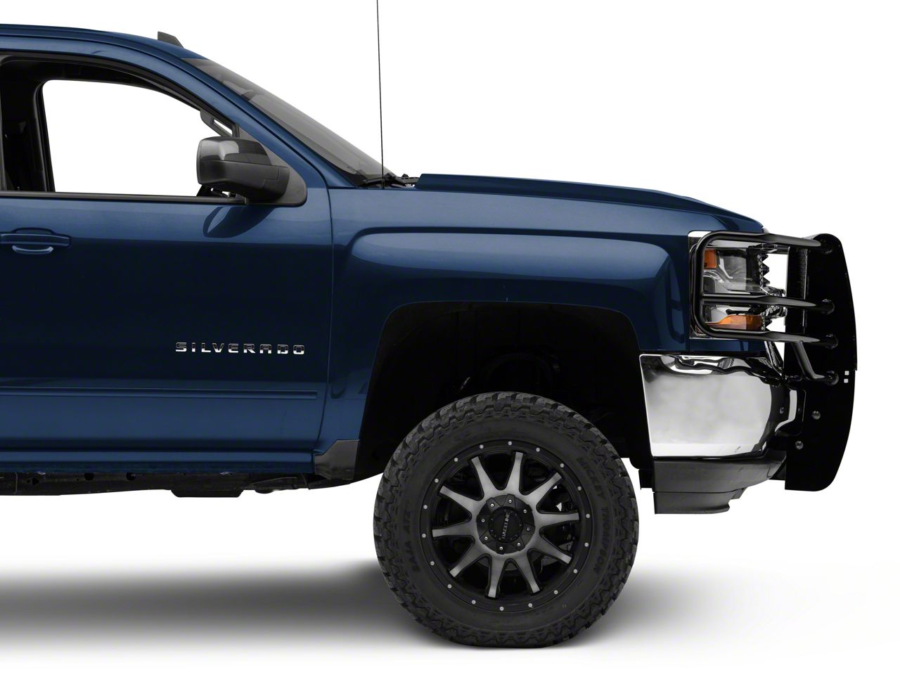 Ranch Hand Silverado 1500 Legend Grille Guard; Black GGC16HBL1 (16-18 ...