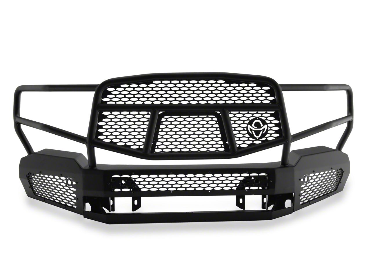 Ranch Hand Silverado 1500 Midnight Front Bumper with Grille Guard ...