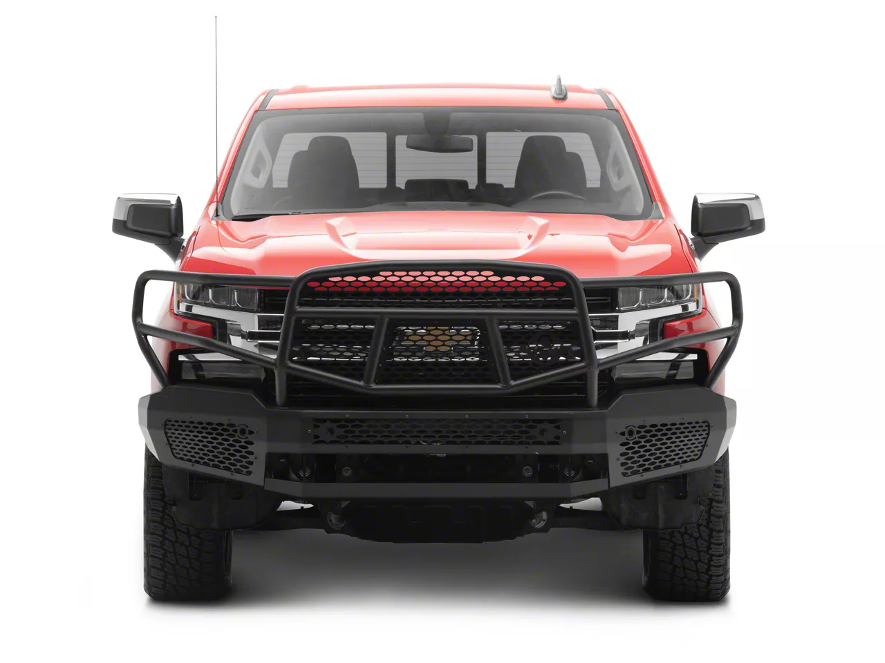 Ranch Hand Silverado 1500 Midnight Front Bumper with Grille Guard ...