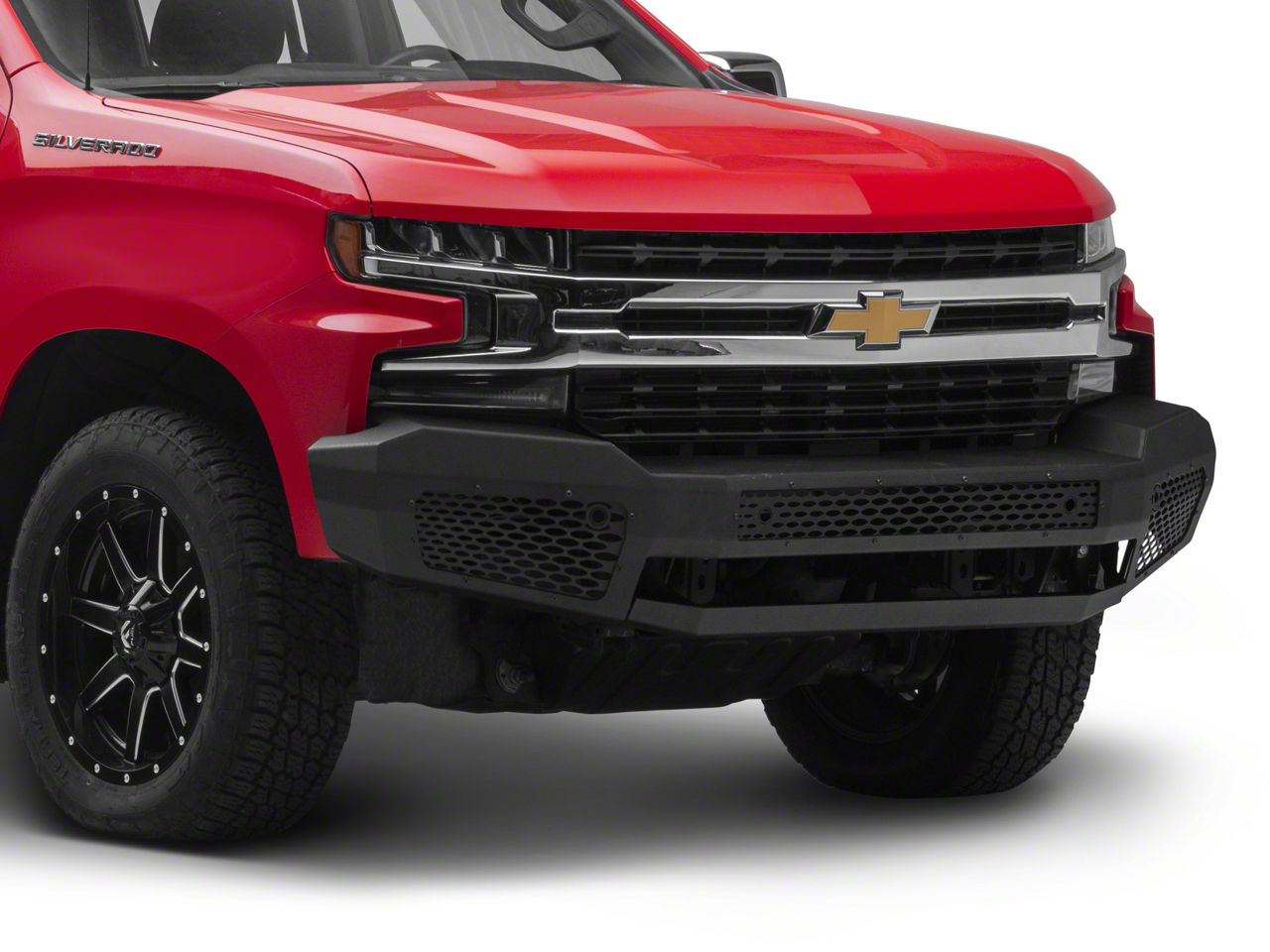 Ranch Hand Silverado 1500 Midnight Series Front Bumper MFC19HBMN (19-21 ...