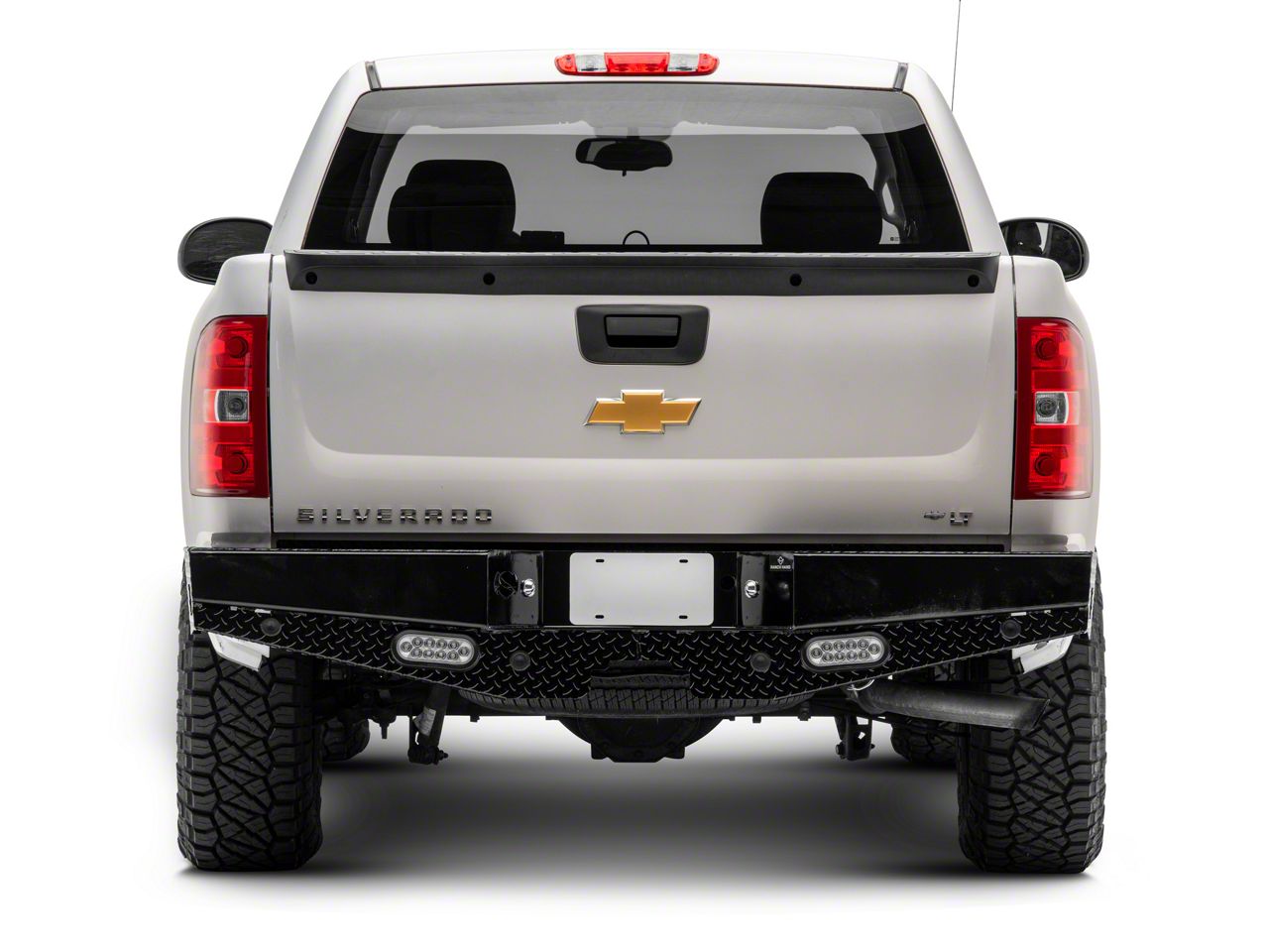 Ranch Hand Silverado 1500 Sport Rear Bumper SBC08HBLSL (07-13 Silverado ...