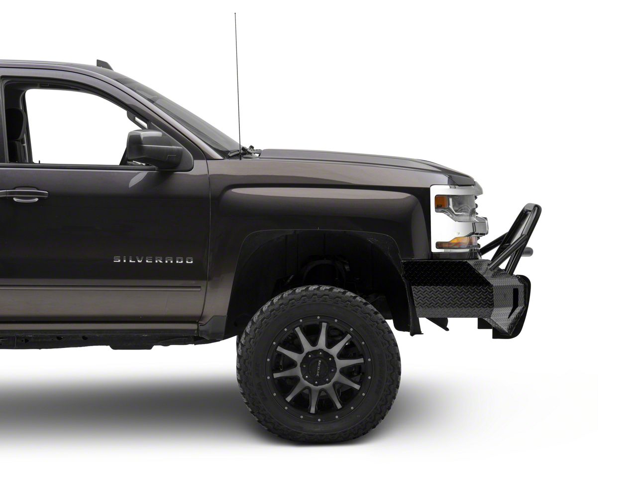 Ranch Hand Silverado 1500 Summit Bullnose Front Bumper BSC16HBL1 (16-18 ...