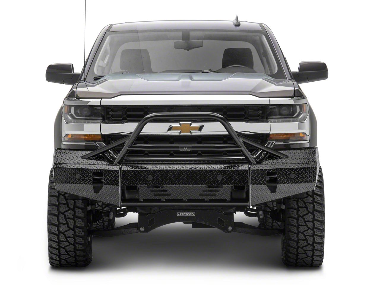 Ranch Hand Silverado 1500 Summit Bullnose Front Bumper BSC16HBL1 (16-18 ...
