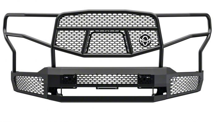 Ranch Hand Silverado 2500 Midnight Series Front Bumper with Grille ...