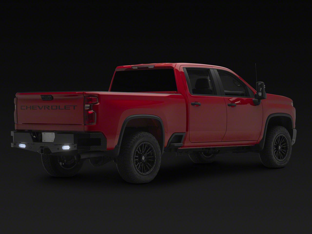 Ranch Hand Silverado 2500 Sport Rear Bumper SBC201BLSL (20-25 Silverado ...