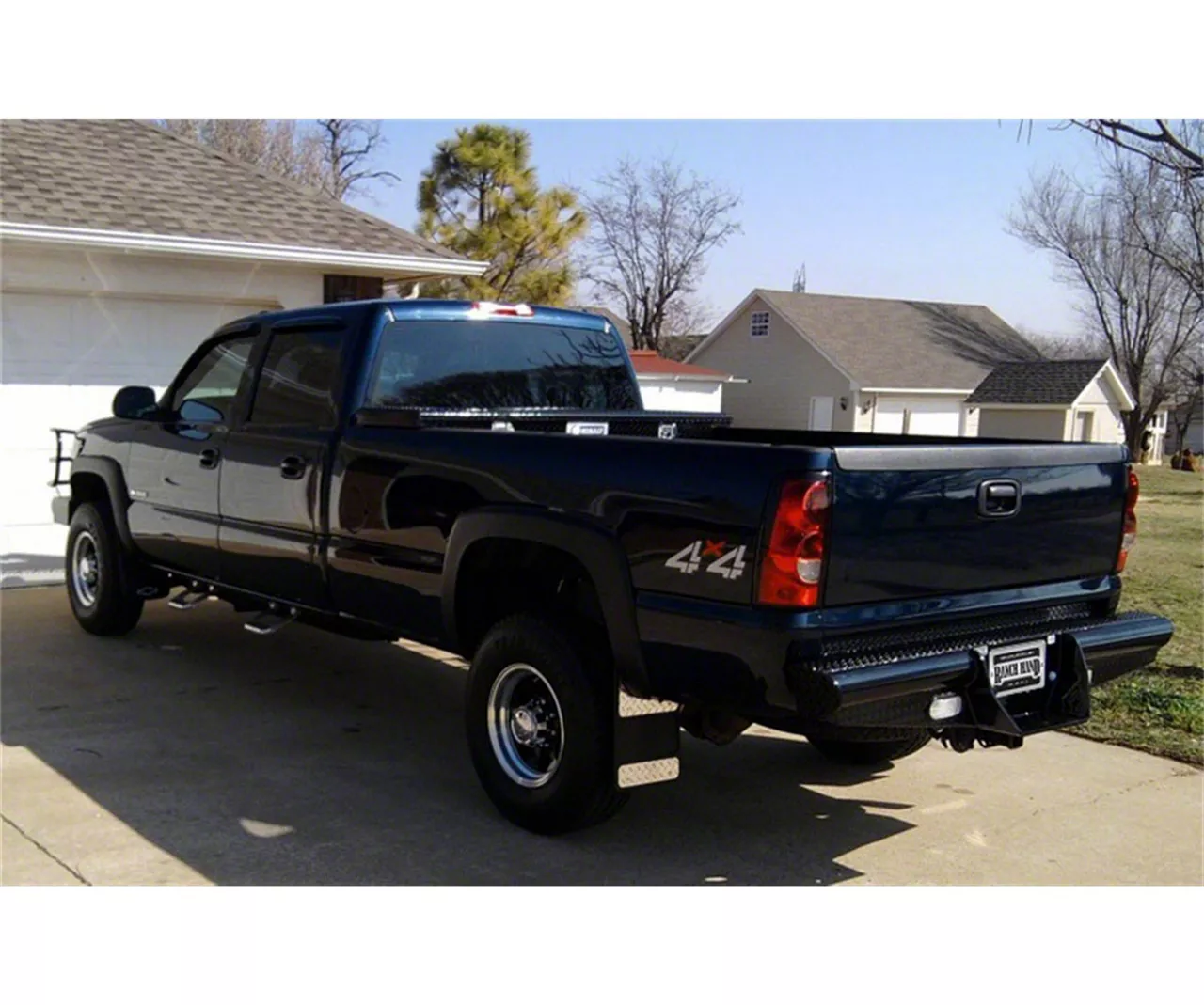 Ranch Hand Silverado 3500 Legend Series Rear Bumper BBC010BLL (01-06 ...