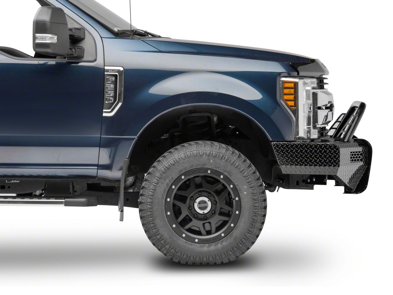 Ranch Hand F-250 Super Duty Summit Bullnose Front Bumper BSF201BL1 (17 ...