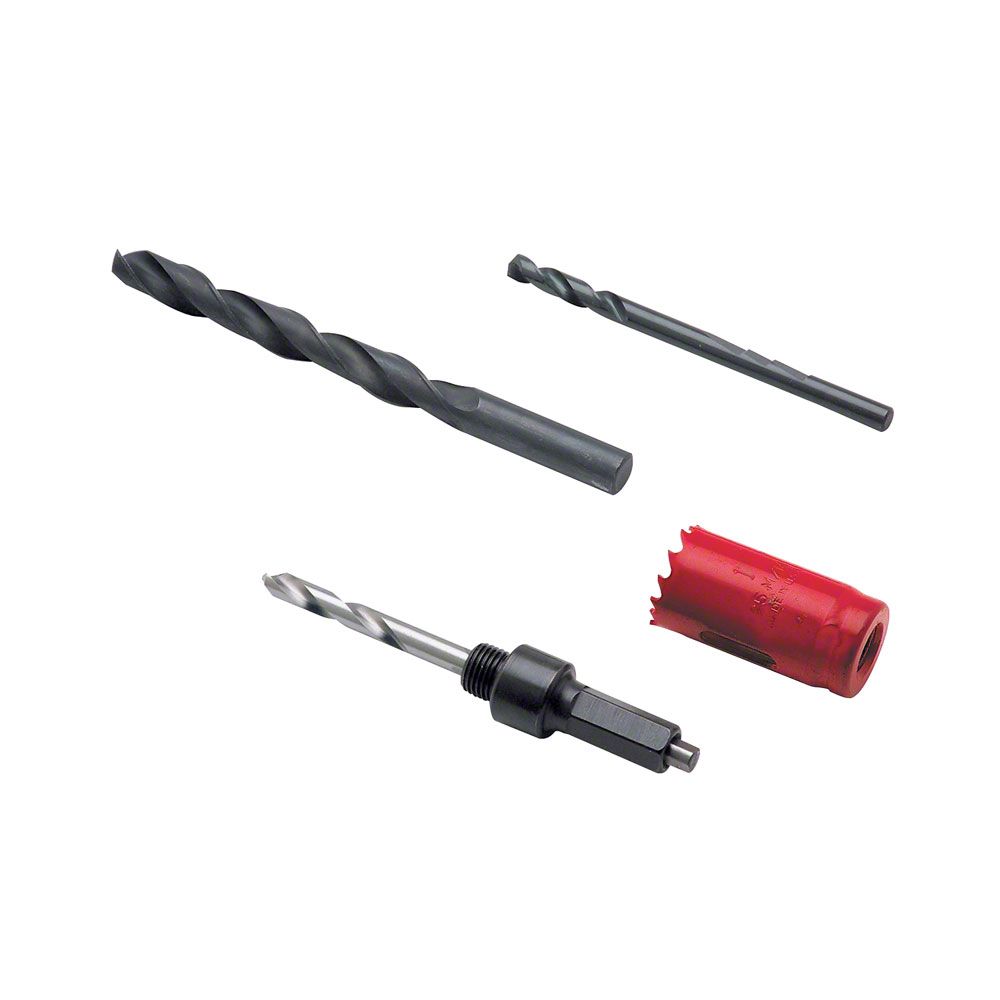 Ranger 1/4-Inch Pilot Drill Bits; 3-Pack