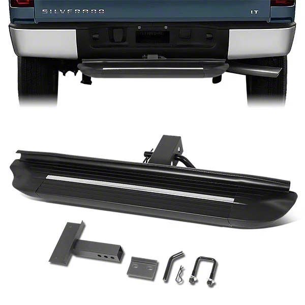 Ranger 2-Inch Receiver Hitch Square Step Bar; Black (Universal; Some ...