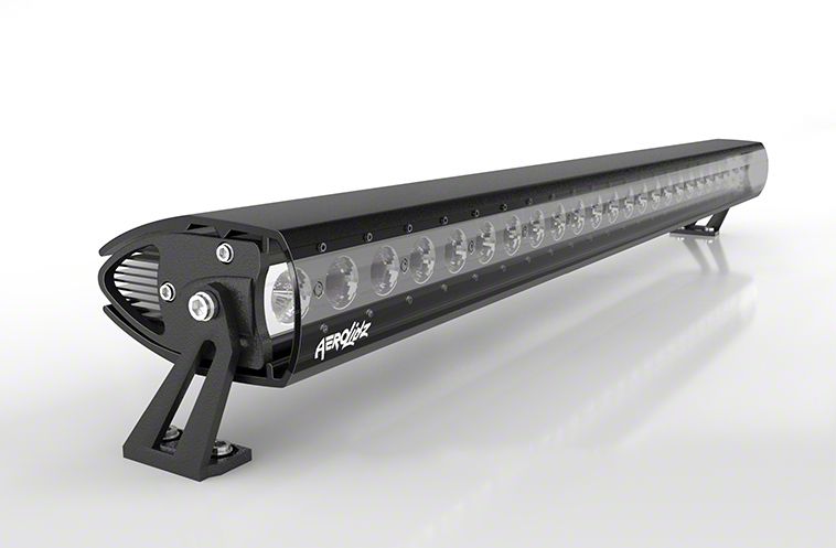 Ranger 40-Inch Single Row LED Light Bar Cover; Smoked
