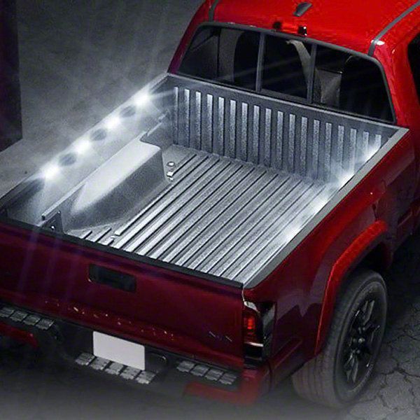 Ranger 8-LED Focal Series Rock Light Pod Truck Bed Lighting Kit; White ...