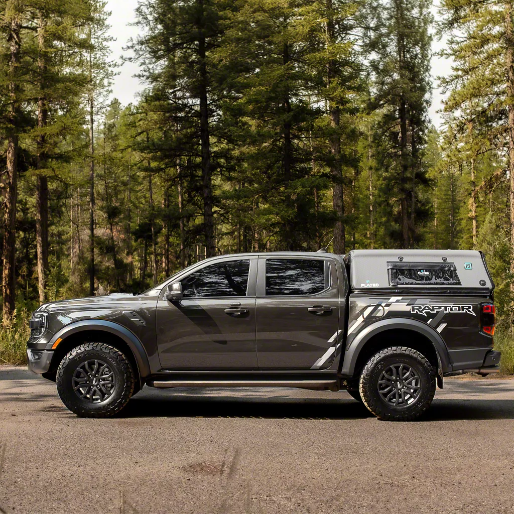 Ranger Air-Topper CAP411 Bed Cap; Mid-Short (19-26 Ranger w/ 5-Foot Bed ...