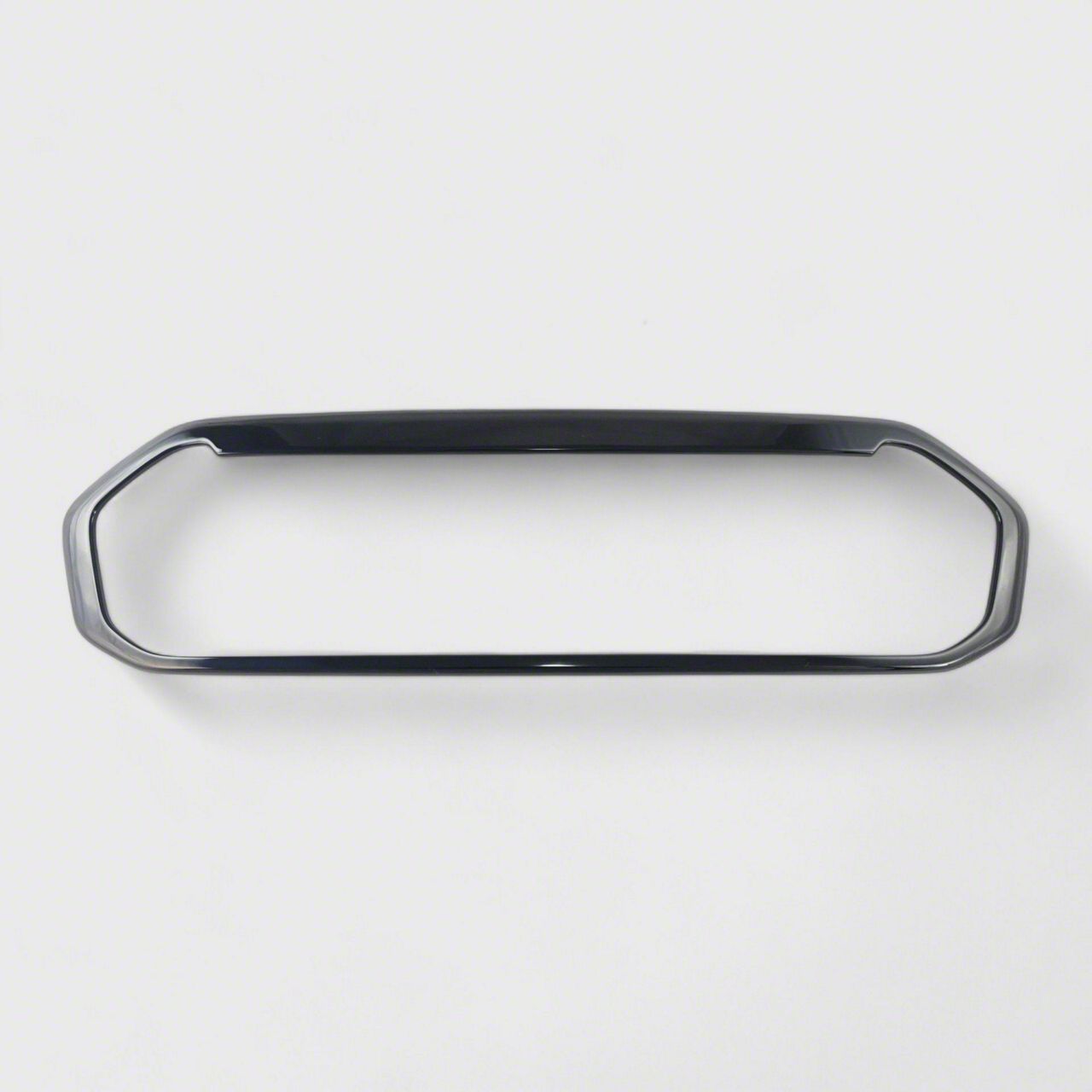 Ranger Chrome Delete Grille Overlay; Gloss Black (19-23 Ranger XL, XLT ...