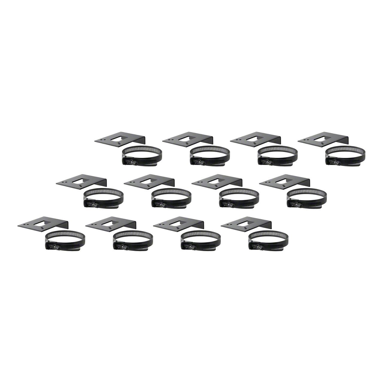 Ranger Connector Mounting Bracket Mount for 4 to 6-Way Brackets; 12-Pack