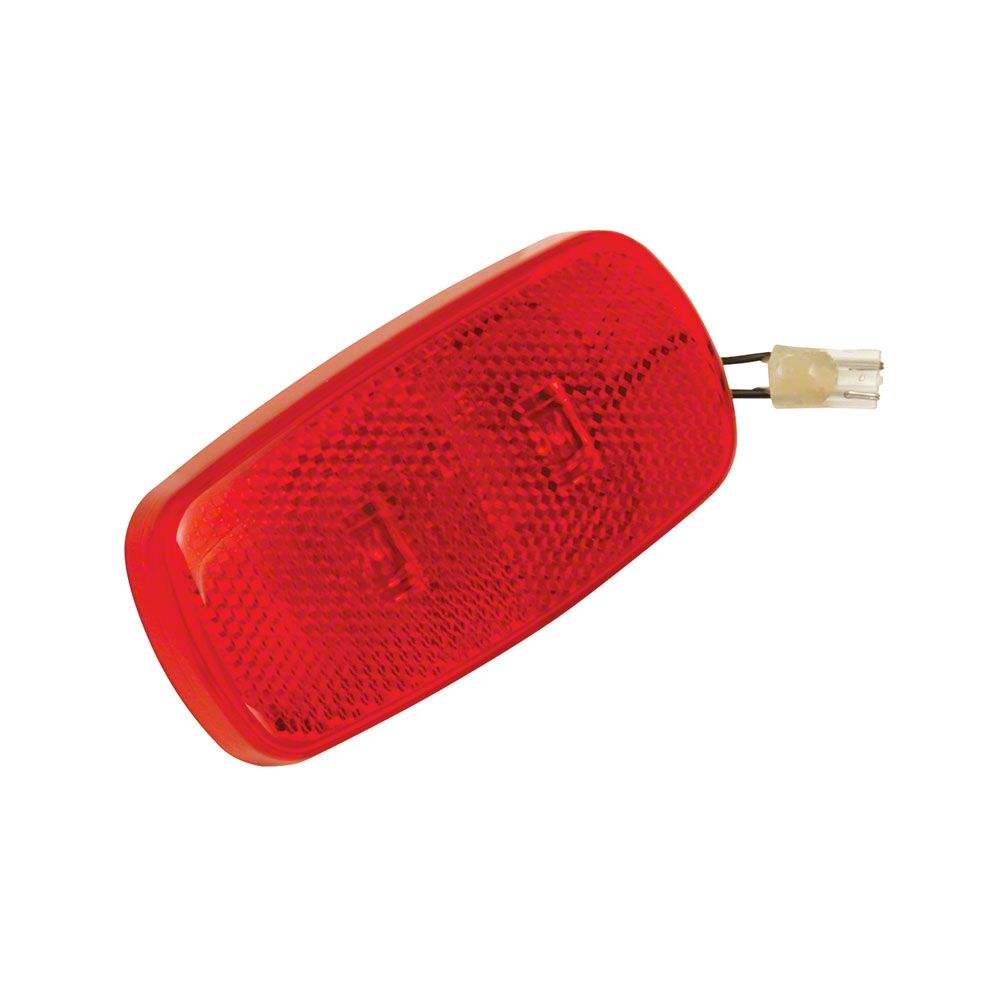 Ranger LED Side Marker Trailer Clearance Light Replacement Lens; Red