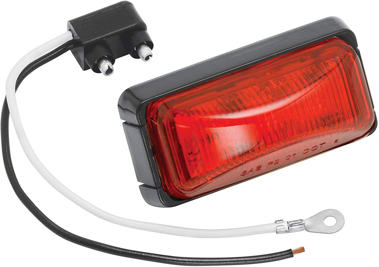 Ranger LED Trailer Clearance Light 37; Red