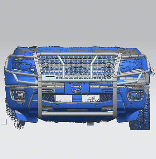 Ranger Rugged Heavy Duty Grille Guard; Black (19-23 Ranger) - Free Shipping