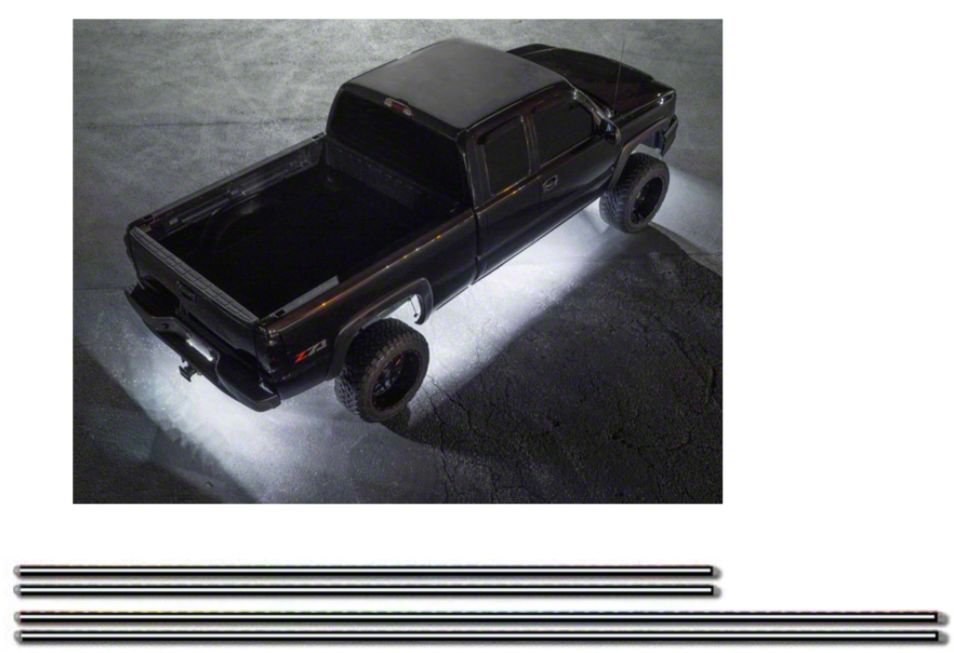 Ranger Ultra White Series HD Aluminum Channel LED Underbody Kit ...