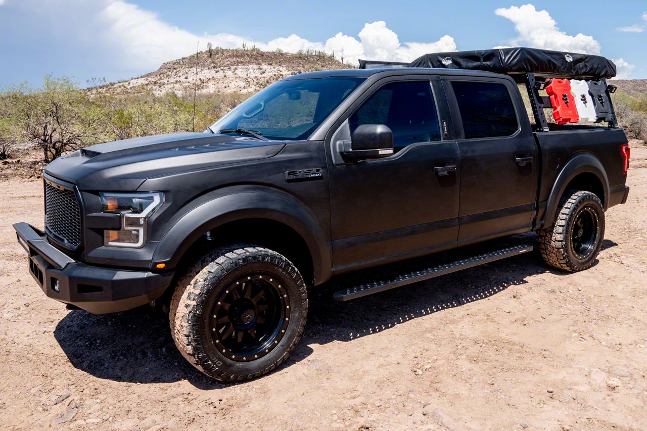 Raptor Series F-150 6.50-Inch Sawtooth Slide Track Running Boards ...