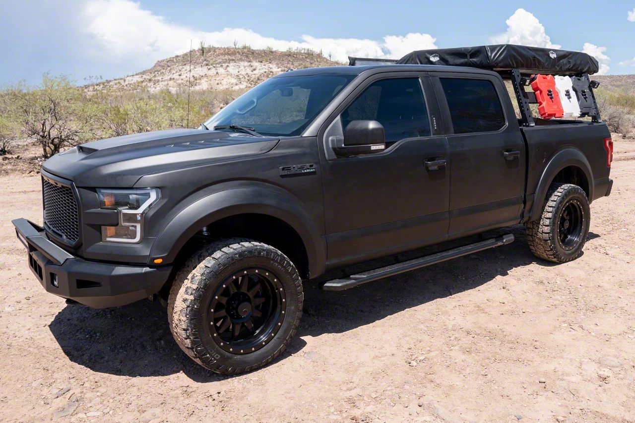 Raptor Series F-350 Super Duty 5-Inch Tread Step Slide Track Running ...