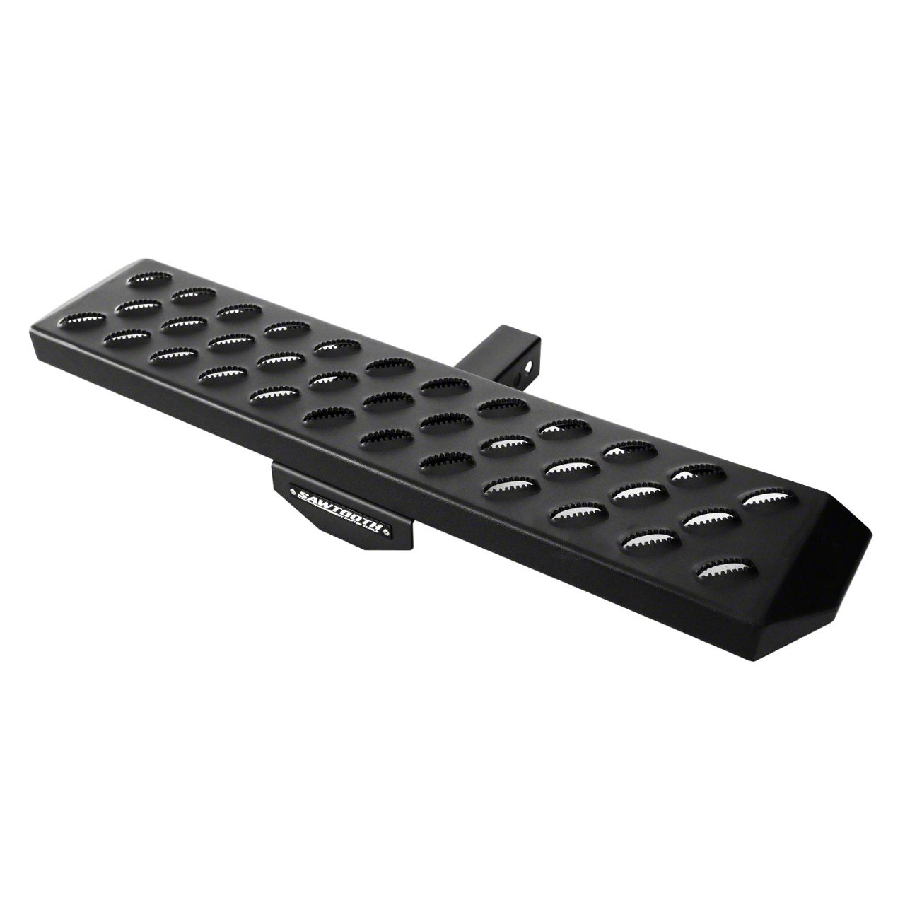Raptor Series Ranger Sawtooth Bumper Hitch Step; Black 2100-HITCH-STEP ...