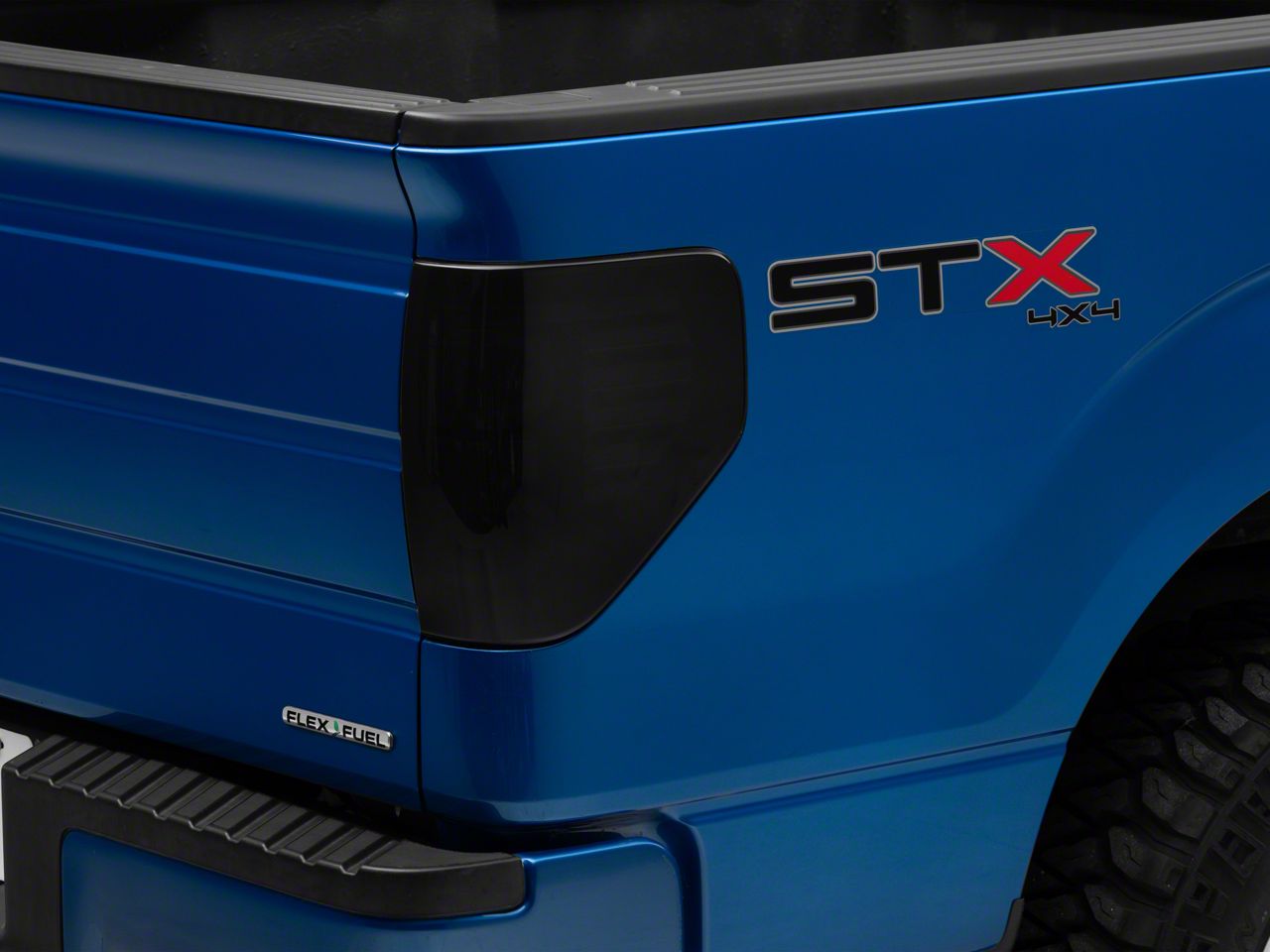 Raxiom F-150 Axial Series LED Tail Lights; Black Housing; Smoked Lens ...