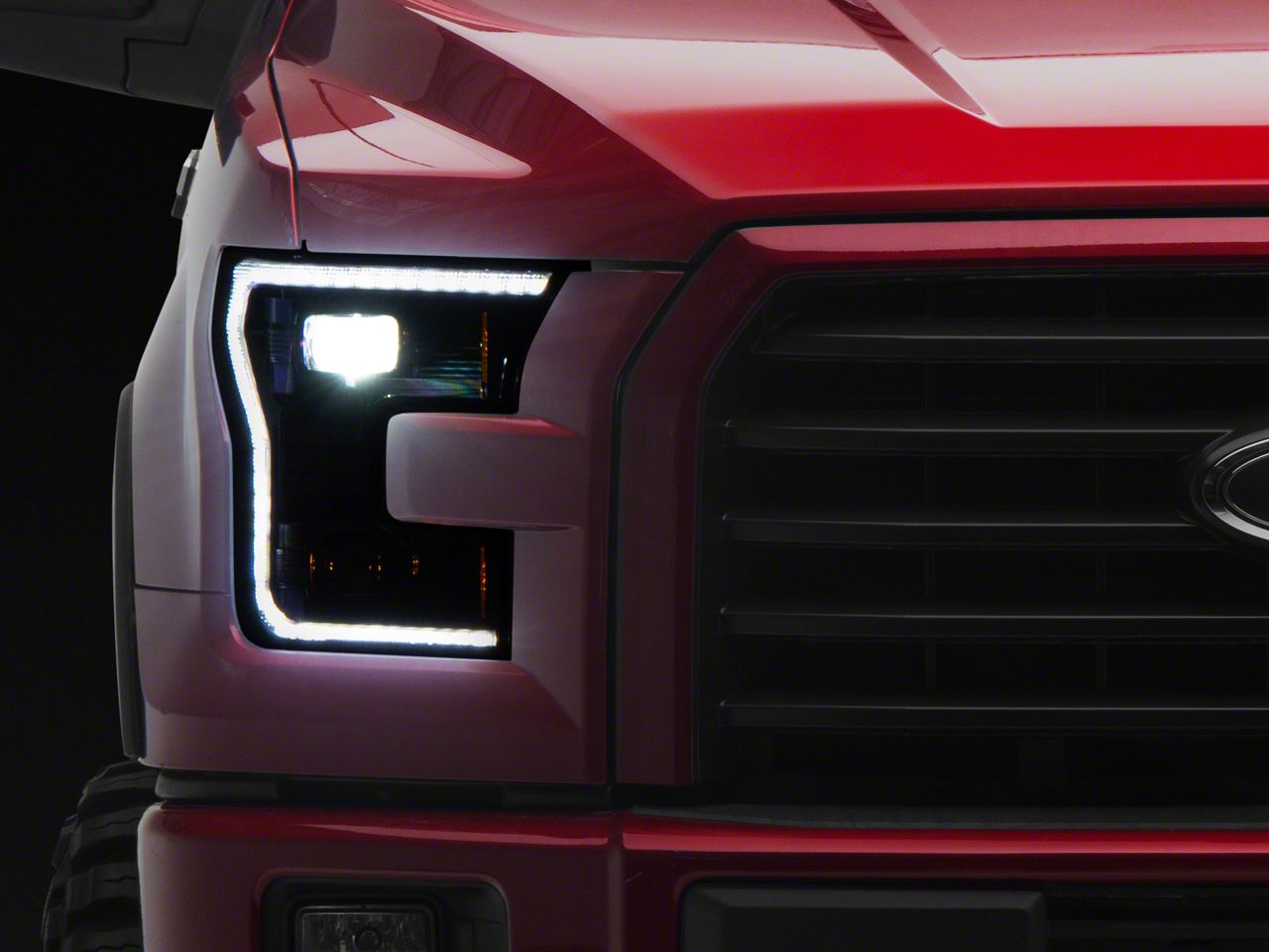 Raxiom F-150 CXR Series LED Headlights with DRL and Sequential Turn ...
