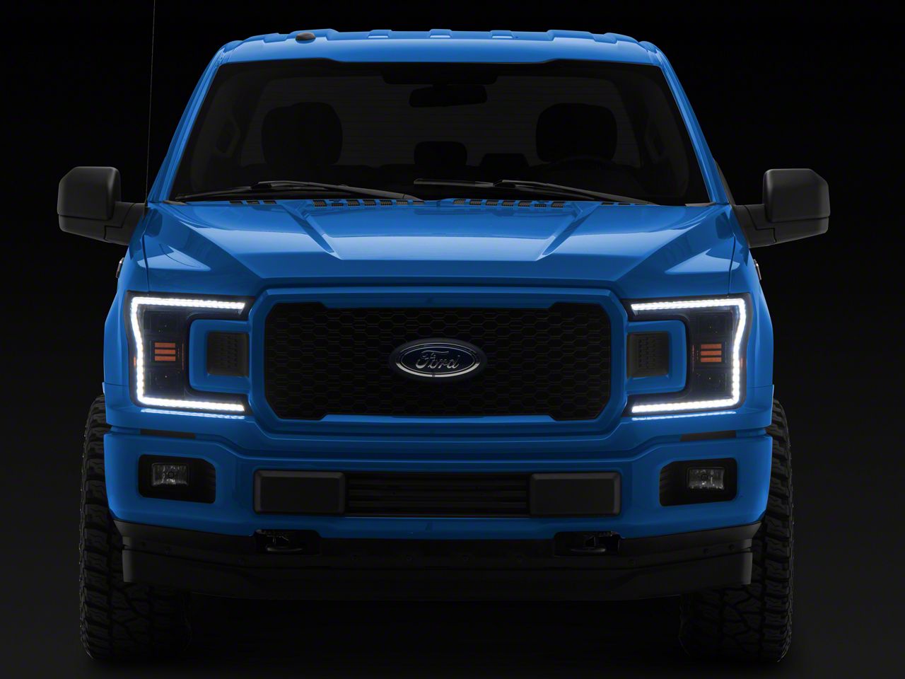 Raxiom F-150 CXR Series LED Headlights with Sequential Turn Signals ...