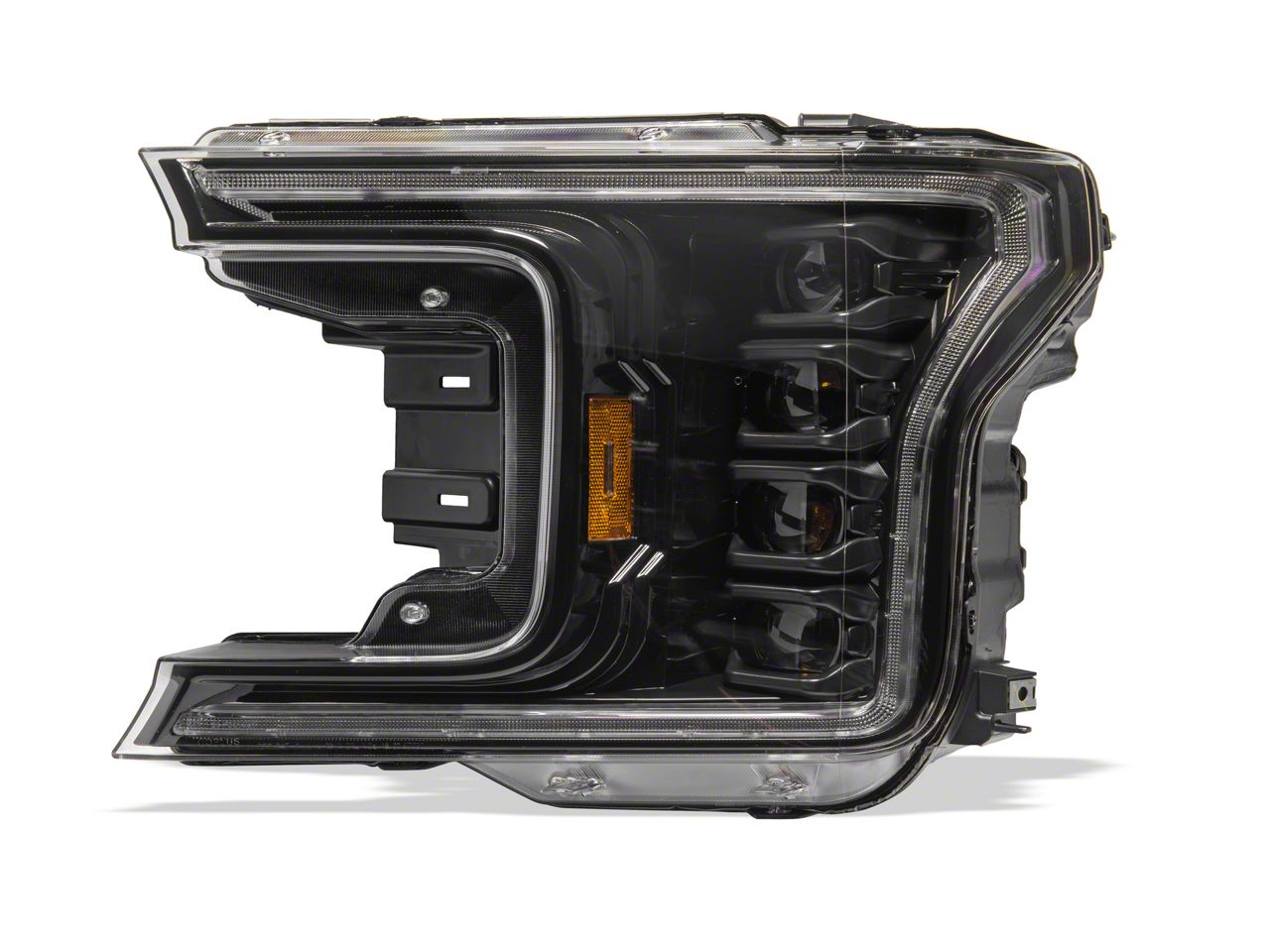 Raxiom F-150 CXR Series V2 LED Headlights; Black Housing; Clear Lens ...