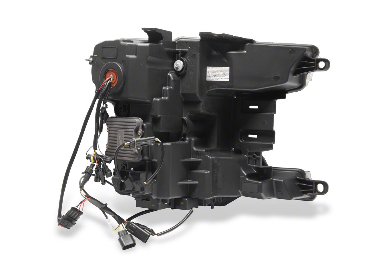 Raxiom F-150 CXR Series V2 LED Headlights; Black Housing; Clear Lens ...