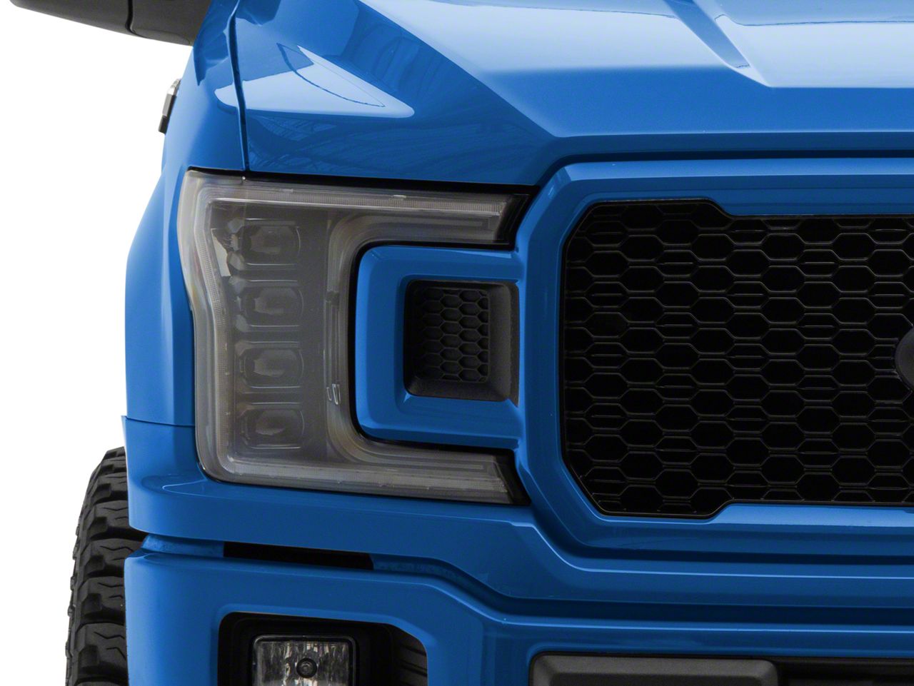 Raxiom F-150 CXR Series V2 LED Headlights; Black Housing; Clear Lens ...
