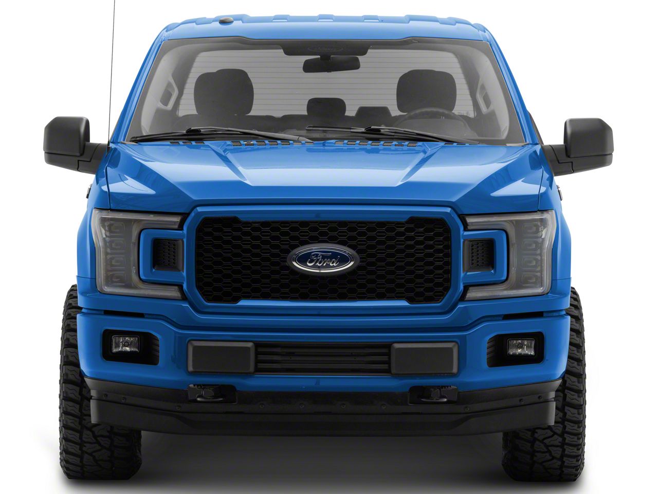 Raxiom F-150 CXR Series V2 LED Headlights; Black Housing; Clear Lens ...