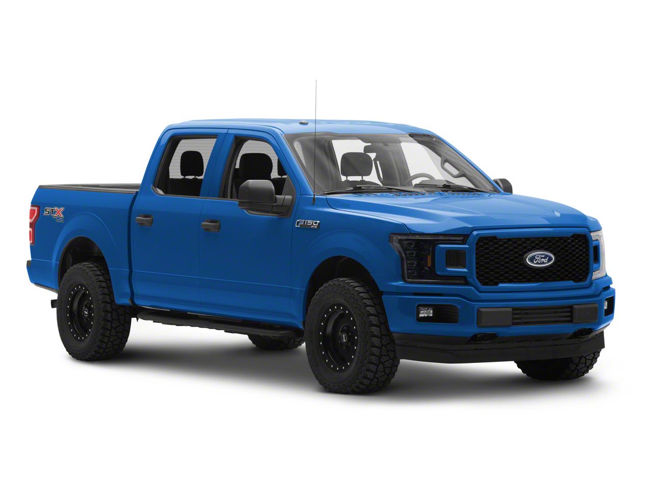 Raxiom F-150 CXR Series V2 LED Headlights; Black Housing; Clear Lens ...