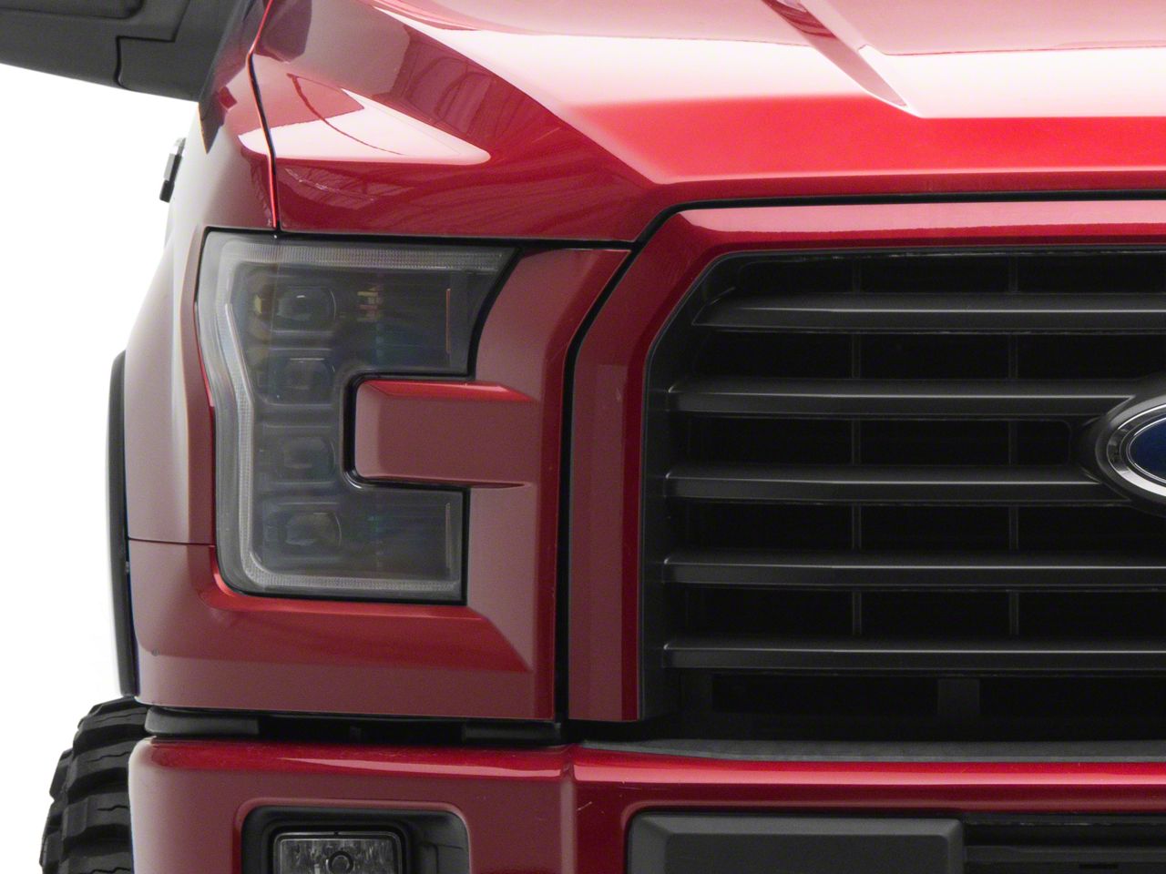 Raxiom F-150 CXR Series V2 LED Projector Headlights; Black Housing ...