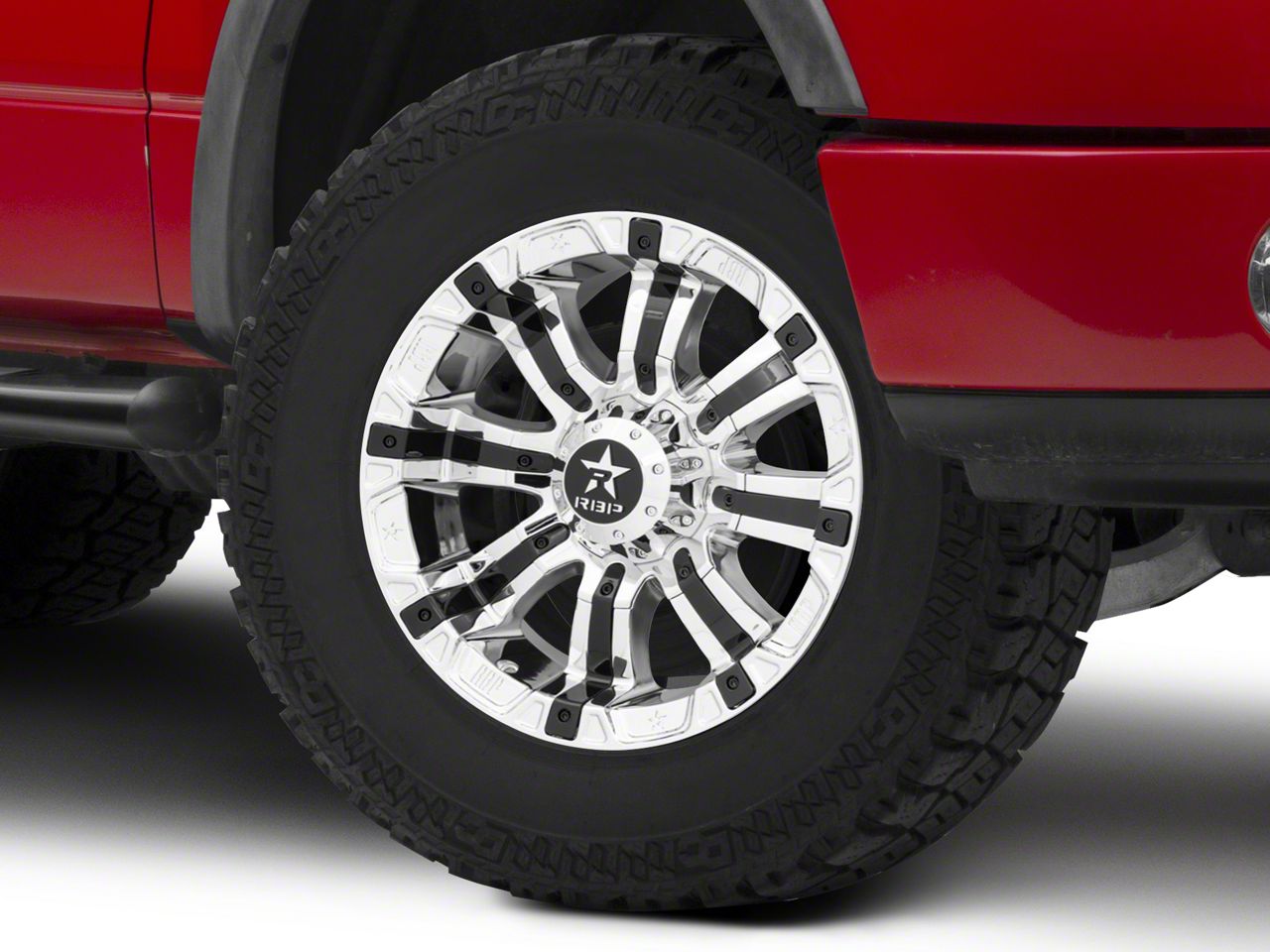 RBP F-150 94R Chrome w/ Black Inserts 6-Lug Wheel - 18x9 +10mm Offset ...