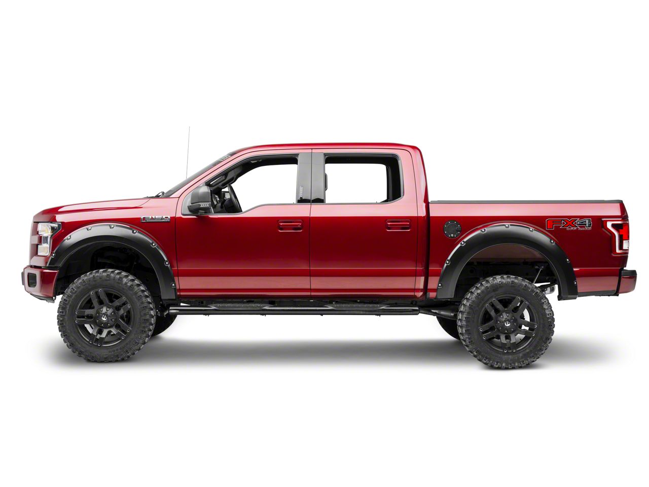 RBP F-150 RX-2 Locking Fuel Door - Black RBP-6152KL-RX2 (15-20 F-150 ...