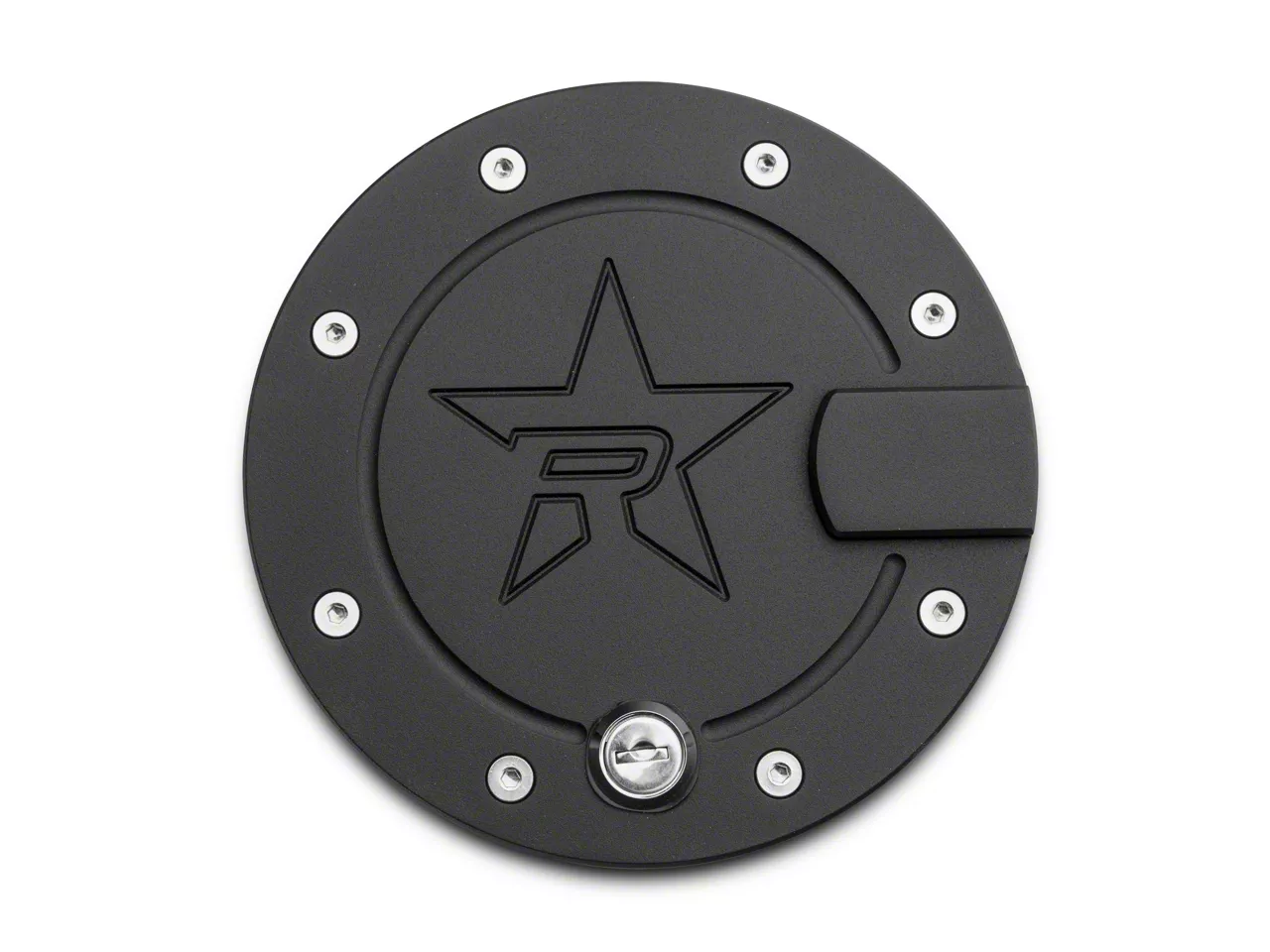 RBP F-150 RX-2 Locking Fuel Door - Black RBP-6152KL-RX2 (15-20 F-150 ...