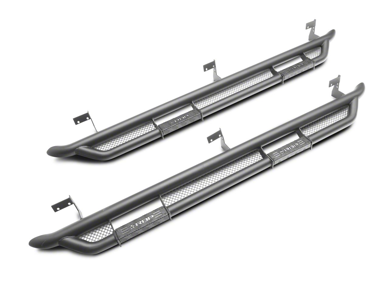 RBP RAM RX-3 Cab Length Side Step Bars - Black R102462 (09-18 RAM 1500 ...
