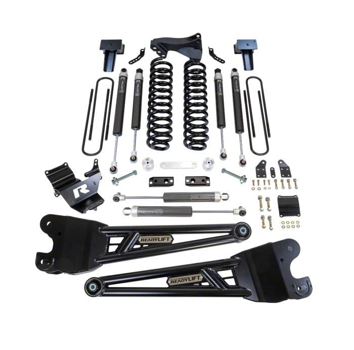 ReadyLIFT F-250 Super Duty 4-Inch Coil Spring Suspension Lift Kit with ...