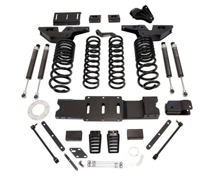 ReadyLIFT RAM 2500 6-Inch Coil Spring Suspension Lift Kit with Falcon 1 ...
