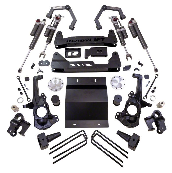 ReadyLIFT Silverado 3500 8-Inch MAX3.3 Suspension Lift Kit with Falcon ...