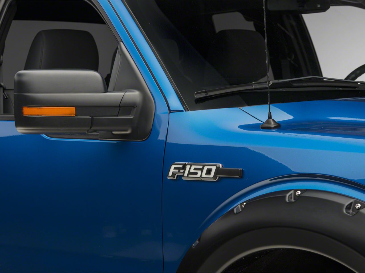 F-150 Illuminated 2 Piece Emblem Kit - Black (09-14 F-150, Excluding ...
