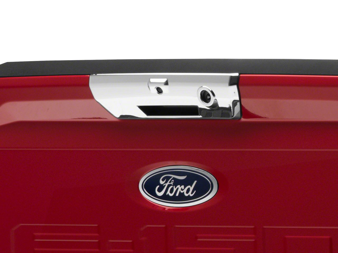 RedRock F-150 Tailgate Handle Cover; Chrome T569034 (21-25 F-150 w ...