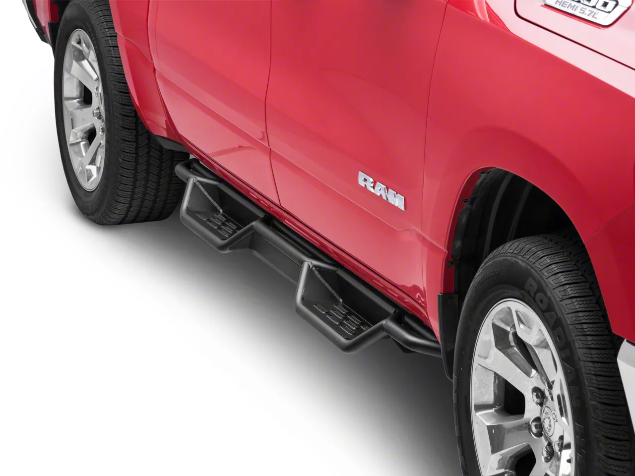 Barricade RAM 1500 HD Drop Side Step Bars R109752 (19-25 RAM 1500 Crew ...