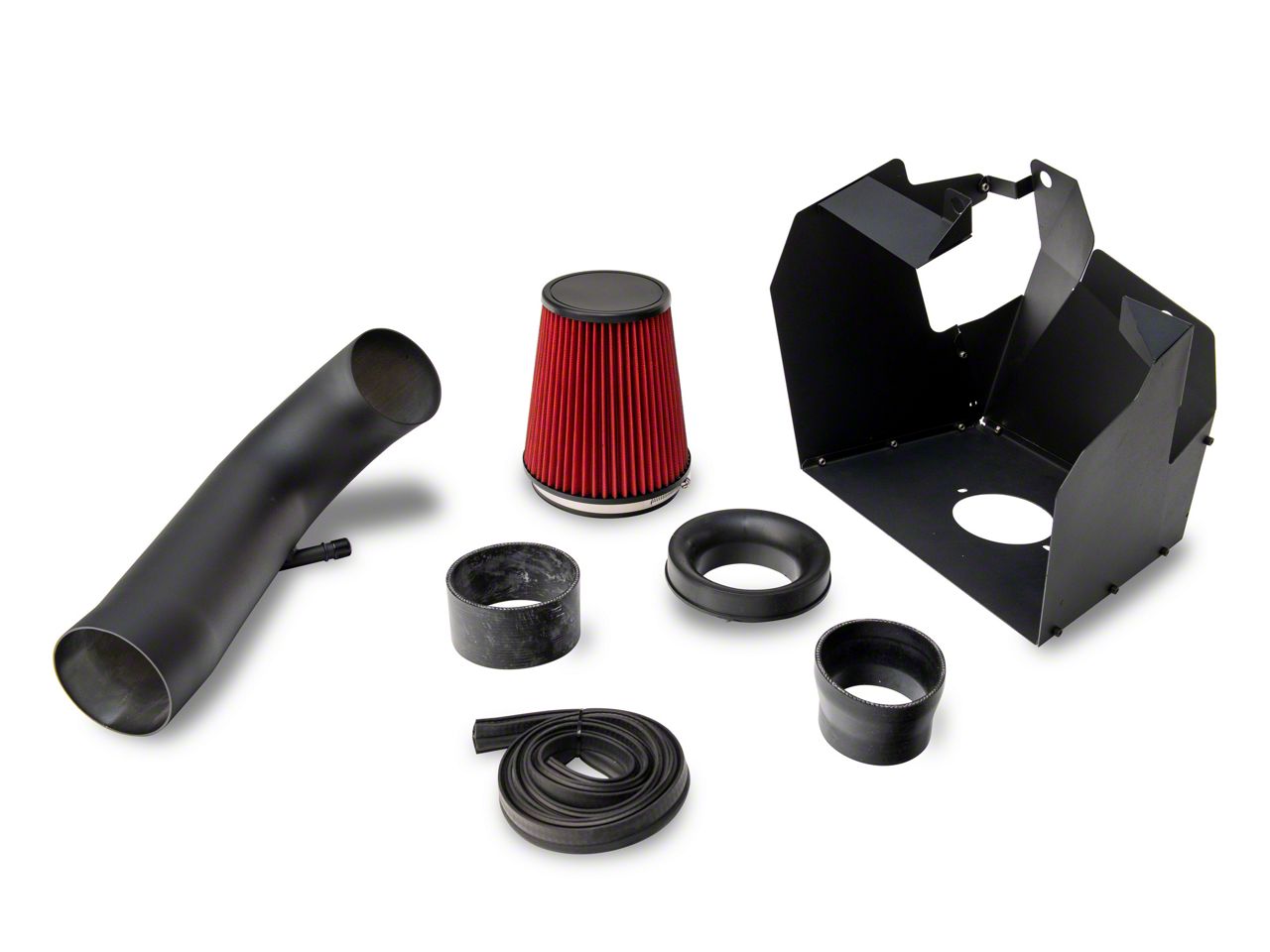 RedRock RAM 1500 Cold Air Intake; Black R122561 (19-24 5.7L RAM 1500 ...