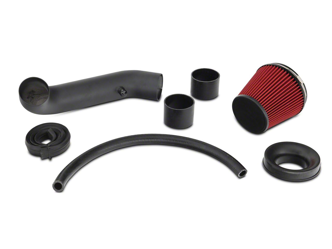 RedRock RAM 1500 Cold Air Intake; Black R132202 (09-18 5.7L RAM 1500 ...
