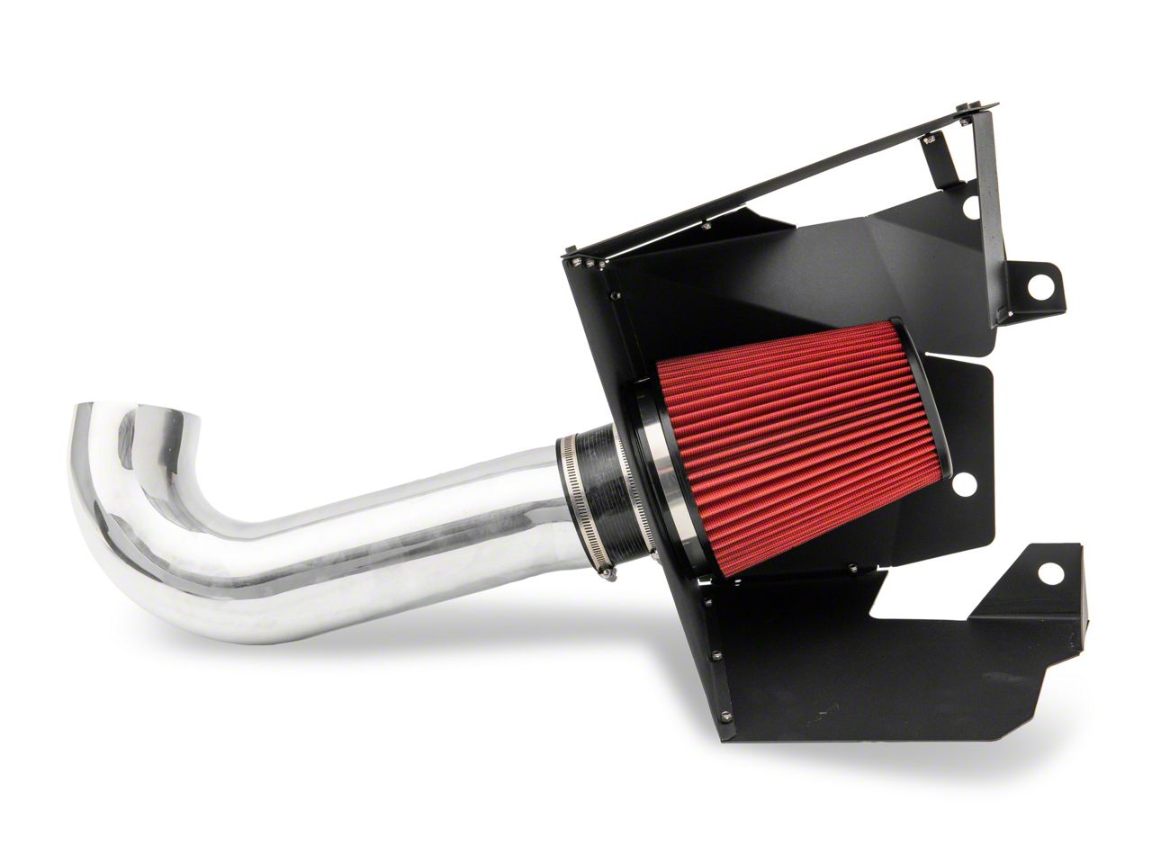 RedRock RAM 1500 Cold Air Intake; Polished R122560 (19-24 5.7L RAM 1500 ...