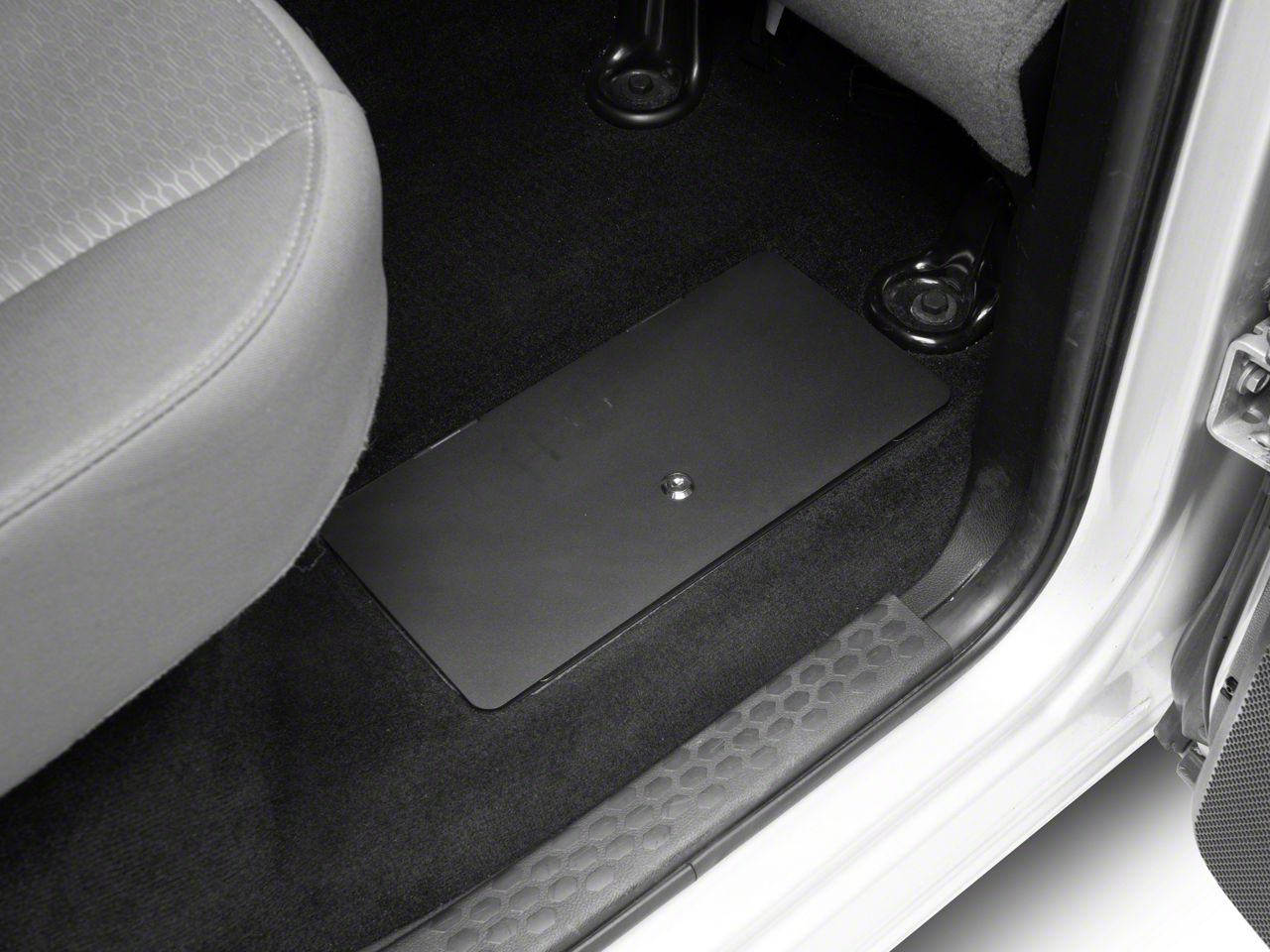 RedRock RAM 1500 Rear Seat Floor Organizer Lock Box R133538 (09-18 RAM ...