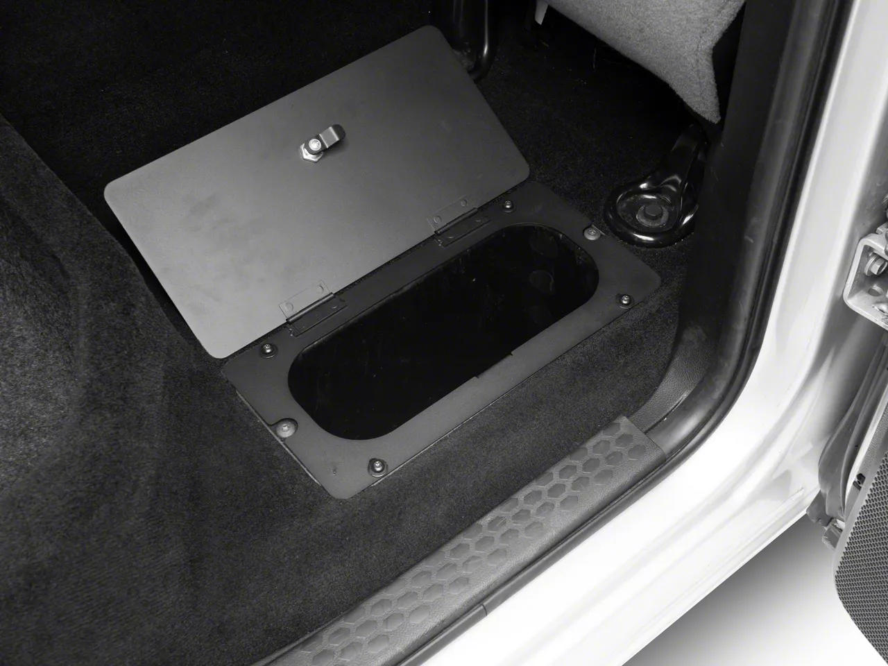 RedRock RAM 1500 Rear Seat Floor Organizer Lock Box R133538 (09-18 RAM ...