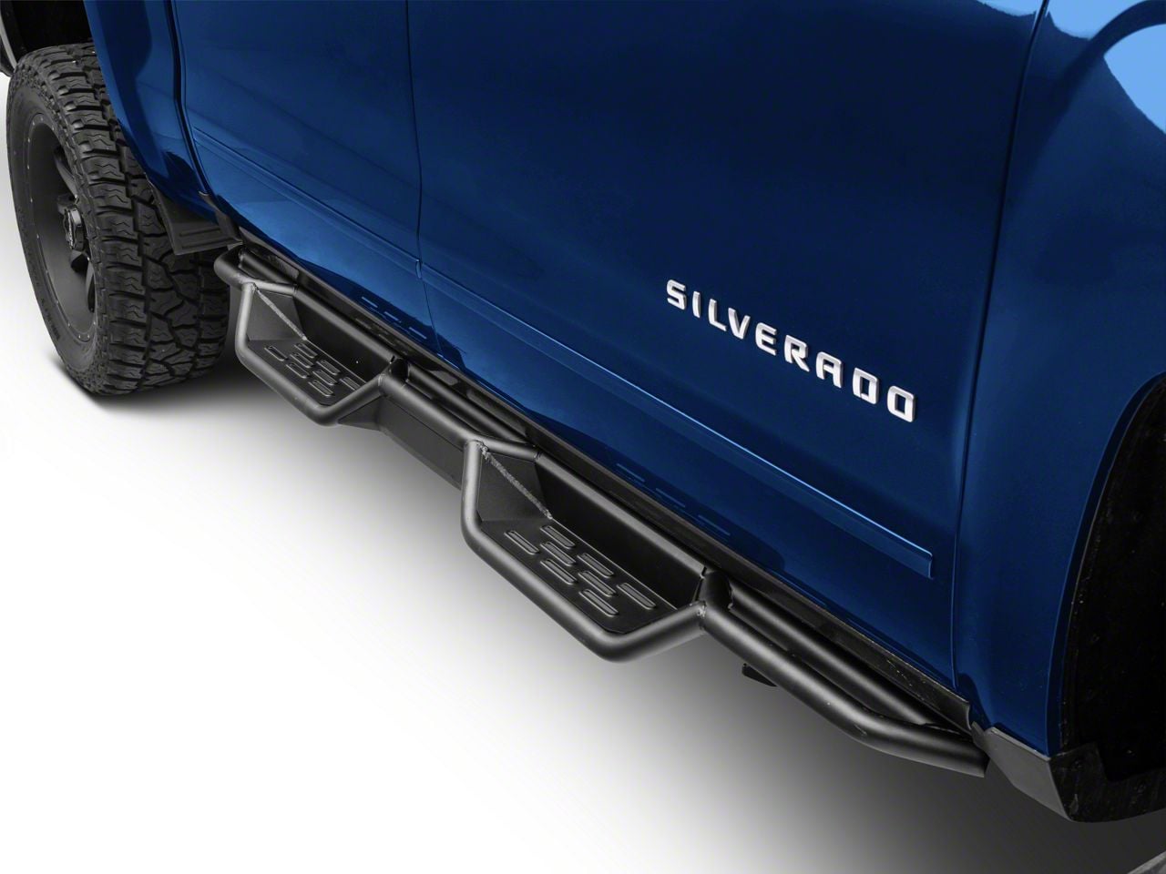 Barricade Silverado 1500 HD Drop Side Step Bars S112213 (07-18 Silverado 1500 Crew Cab) - Free ...